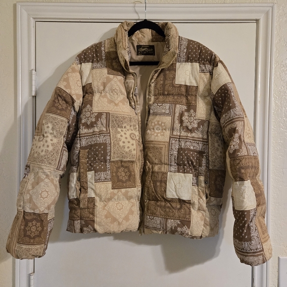 Maison Article | Jackets & Coats | Mens Paisley Puffer Jacket | Poshmark